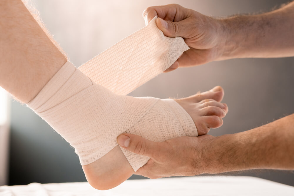 Foot Wrap for Pain | Border Therapy Services